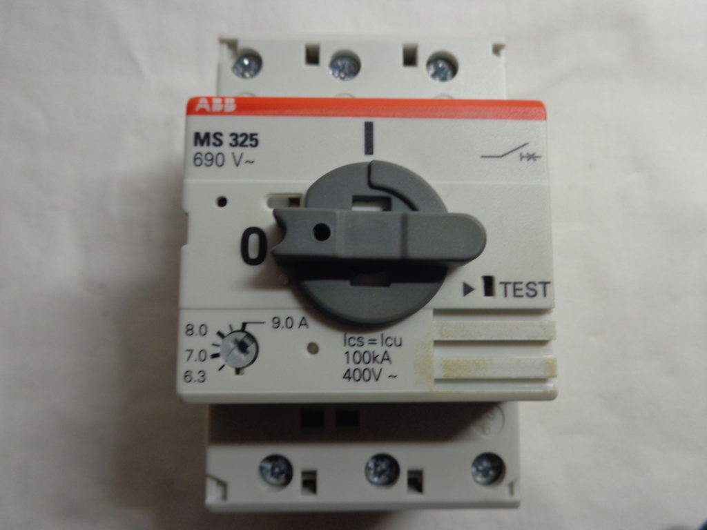 ABB MS 325 Motorschutzschalter 6,3 - 9,0A - Michl's Onlineshop OG