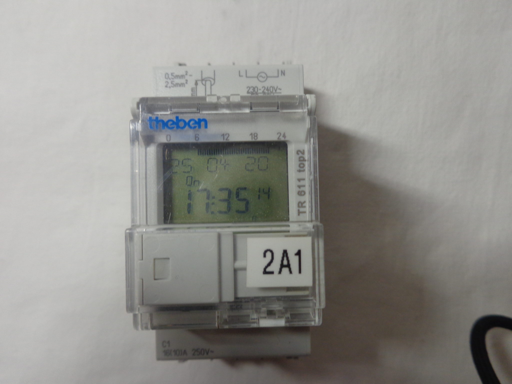 Theben Termina top2 611 0 100 Zeitschaltuhr - Michl's Onlineshop OG