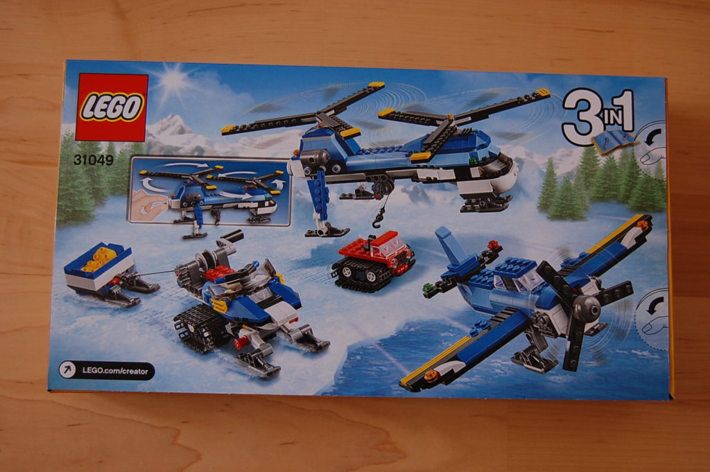 LEGO Creator 31049 Doppelrotor-Hubschrauber - Michl's Onlineshop OG