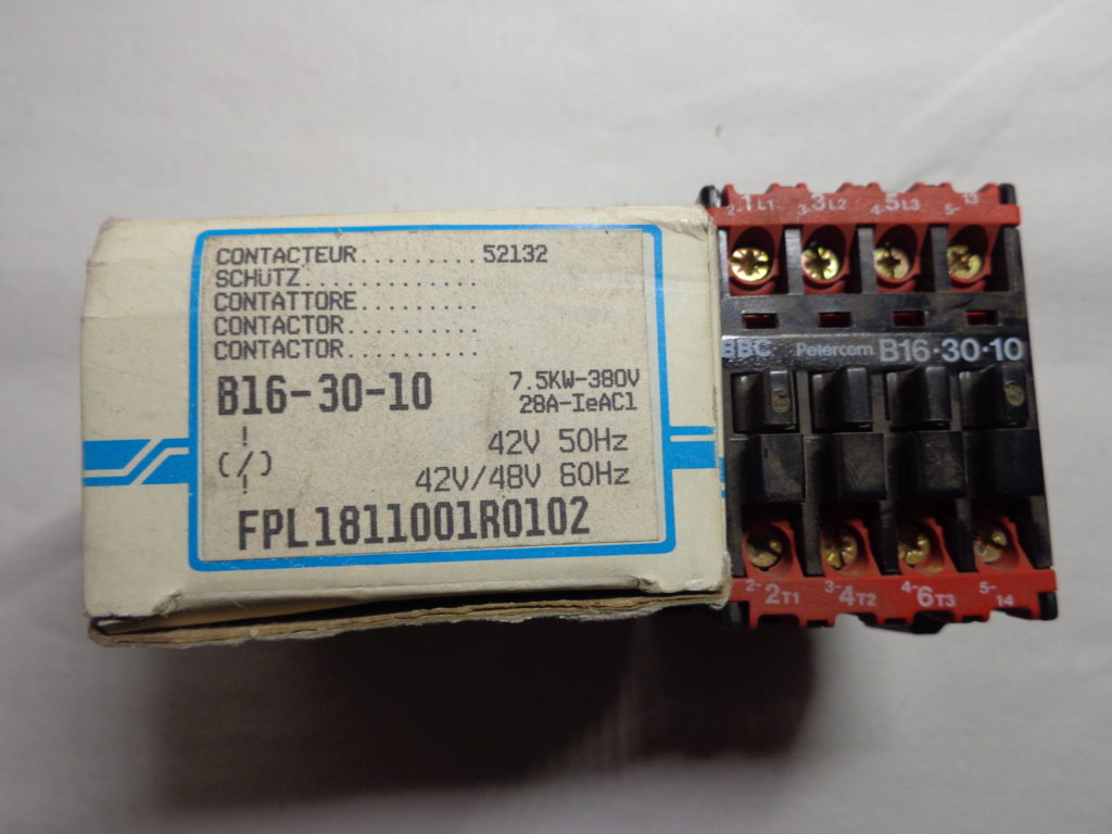 BBC B16-30-10 42V 50Hz 48V 60Hz Schütz - Michl's Onlineshop OG
