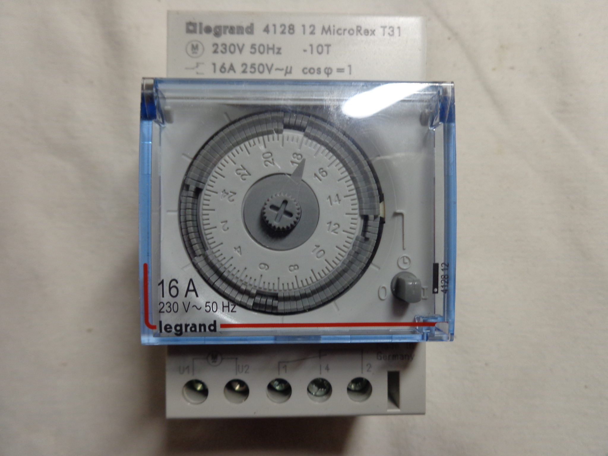 Legrand 4128 12 MicroRex T31 230V 50Hz - Michl's Onlineshop OG