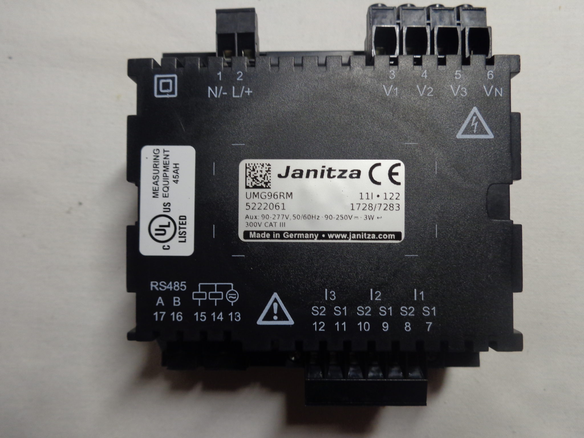 Janitza UMG 96 RM 5222061 Universalmessgerät - Michl's Onlineshop OG