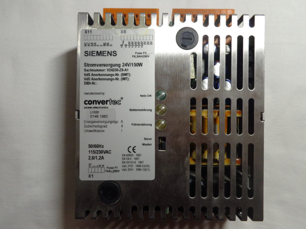 Siemens Convertec Stromversorgung 24V/150W - Michl's Onlineshop OG