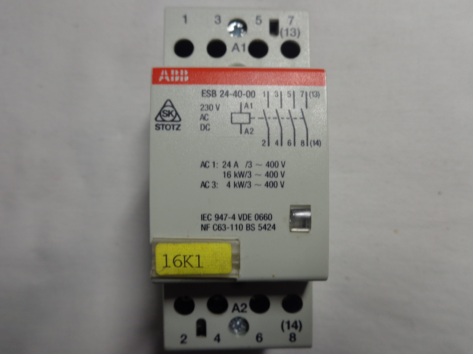 ABB ESB 24-40-00 Installationsschütz - Michl's Onlineshop OG