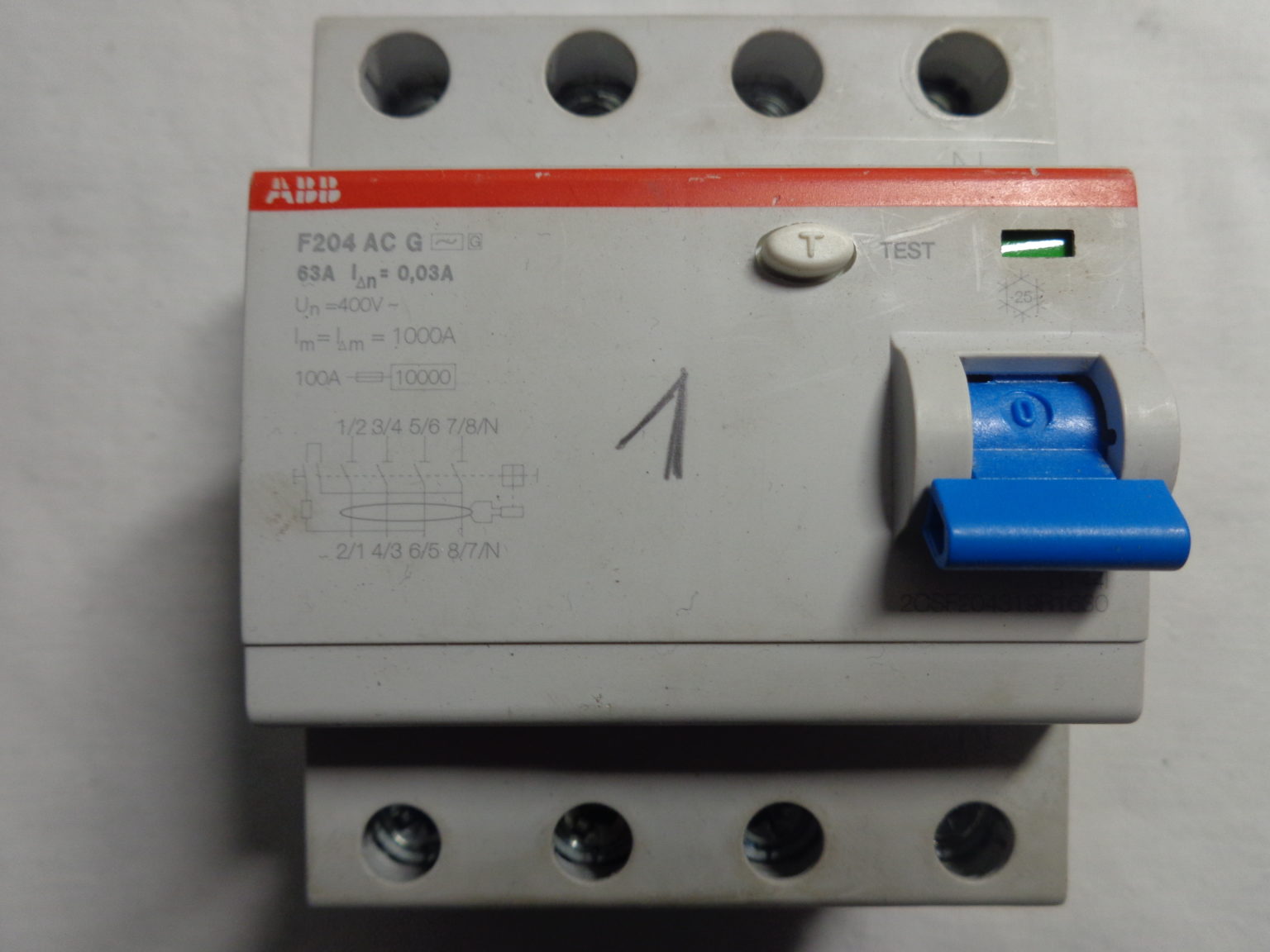 ABB F204 AC G 63A 003 FI Schutzschalter - Michl's Onlineshop OG