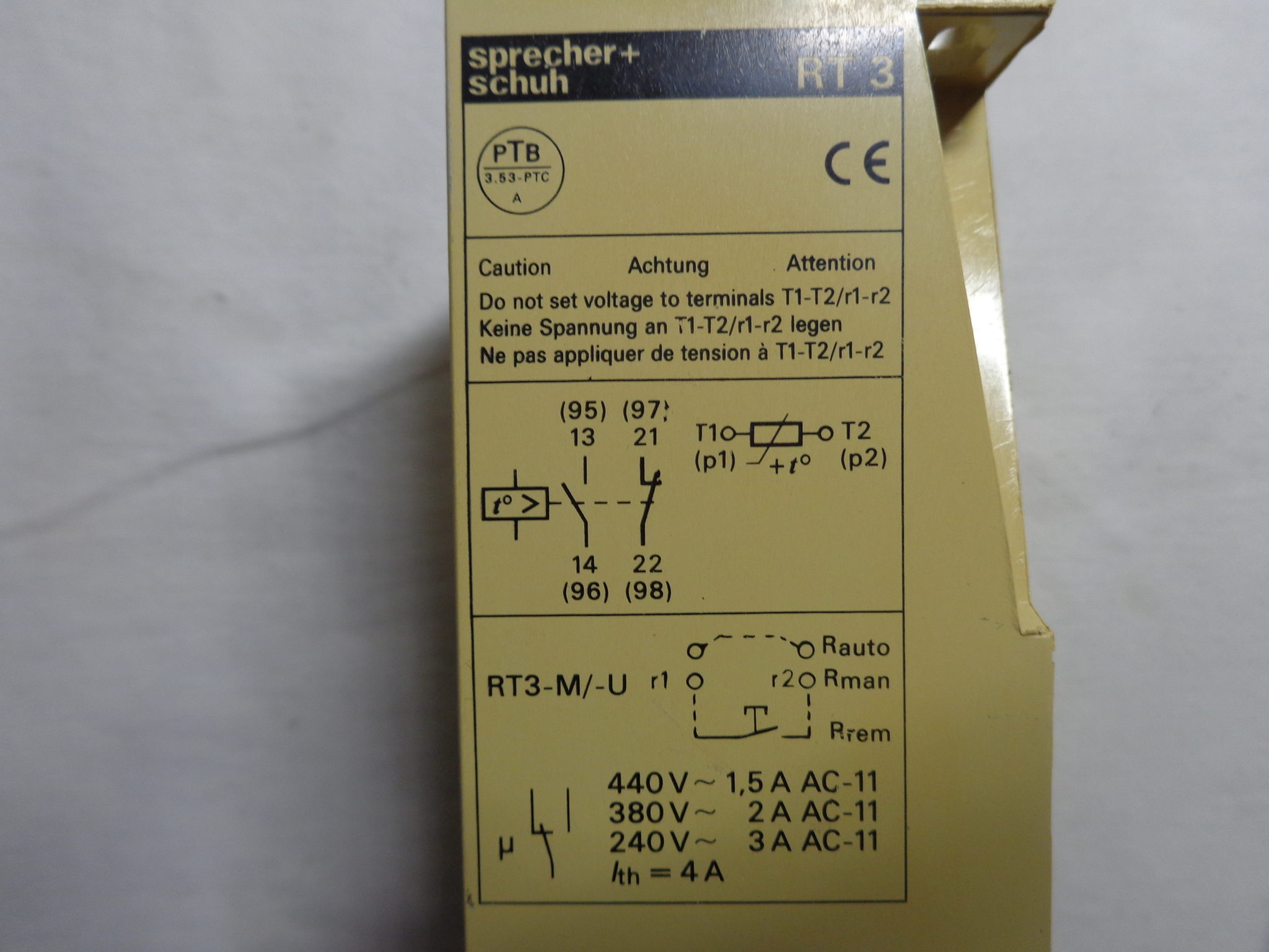 Sprecher + Schuh RT 3-A - Michl's Onlineshop OG