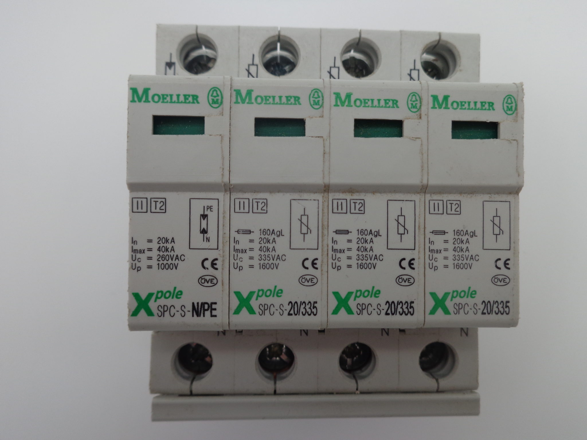 Moeller 1 X SPC-S-N/PE, 3x SPC-S-20/335 Überspannungsableiter - Michl's ... Moeller 1 X SPC-S-N/PE, 3x SPC-S-20/335 Überspannungsableiter - Michl's ...
