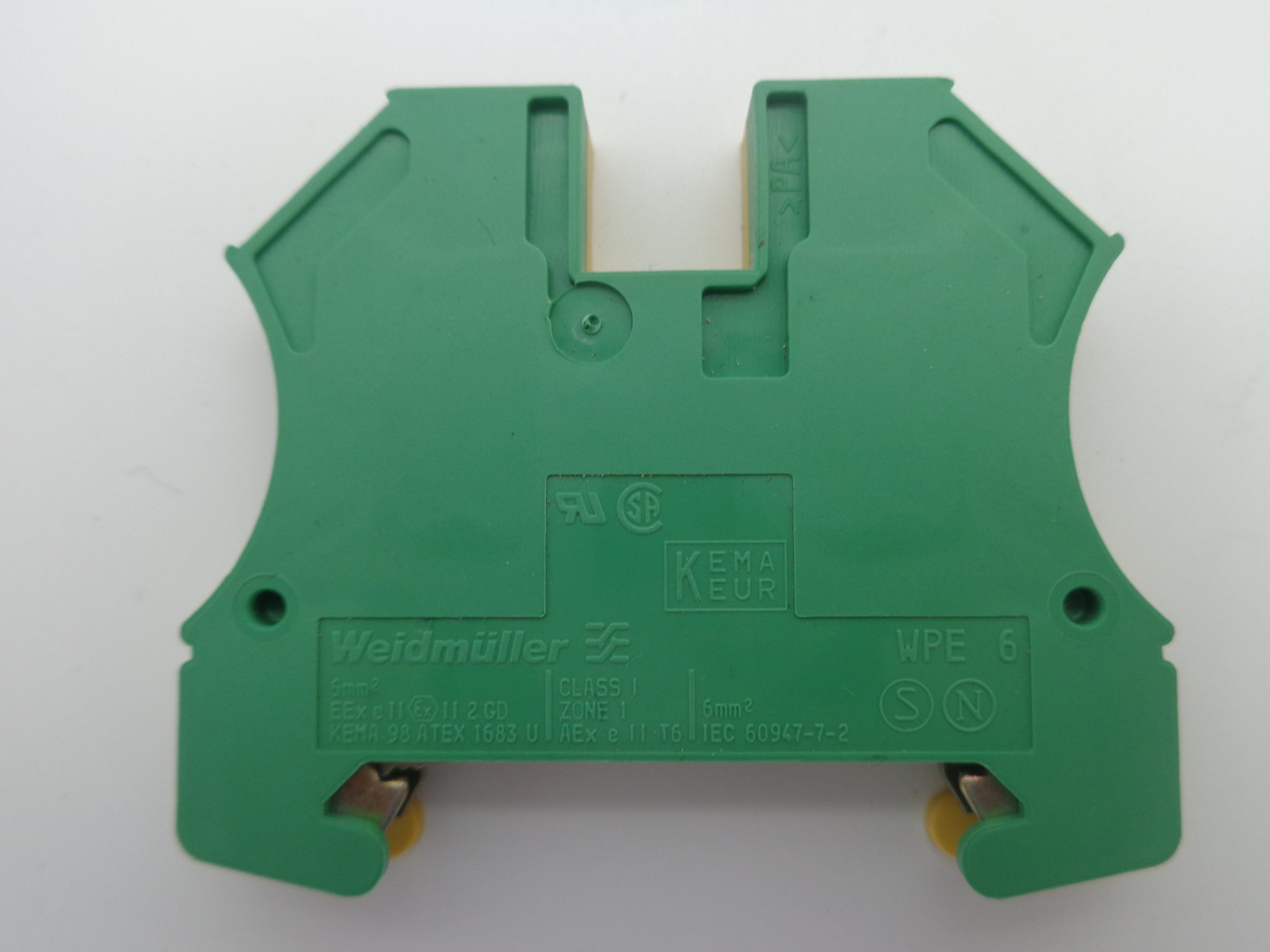 Weidmüller WPE 6 Erdungsklemme - Michl's Onlineshop OG