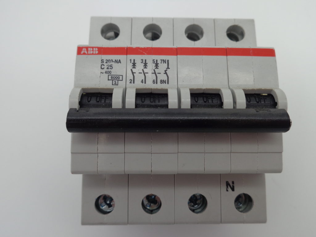 ABB S203-NA C25 3/N Sicherungsautomat 6kA S203-C25NA 2CD S253 103 R0254 - Michl's Onlineshop OG