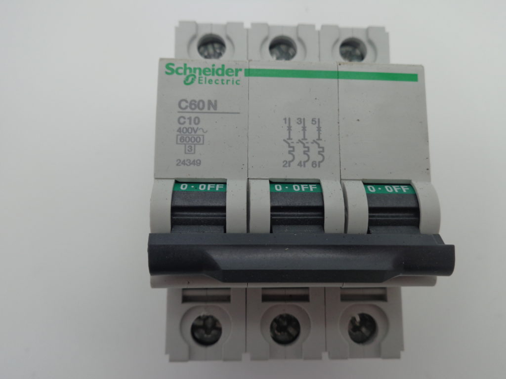 Schneider Electric C60N C10 3pol. Sicherungsautomat - Michl's Onlineshop OG