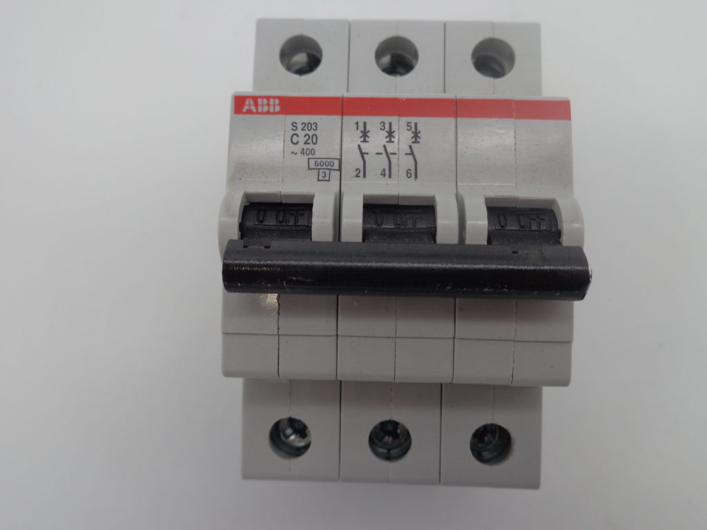 ABB S203 C20 3pol. Sicherungsautomat - Michl's Onlineshop OG