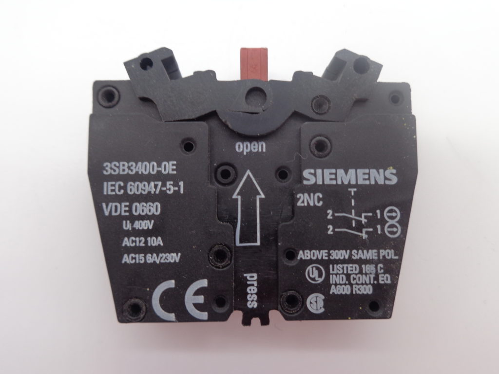 Siemens 3SB3400-0E Kontaktblock - Michl's Onlineshop OG