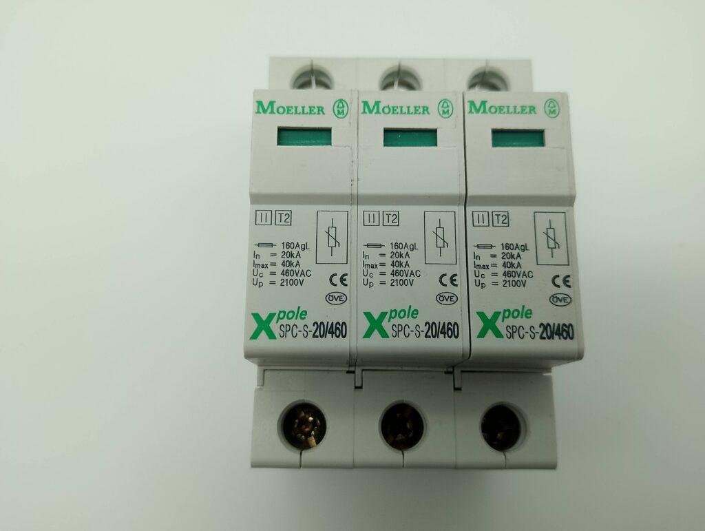 Moeller SPC-S-20/460 Überspannungsableiter 160Agl In=20kA Imax=40kA Uc=460VAC Up=2100V - Michl's ...