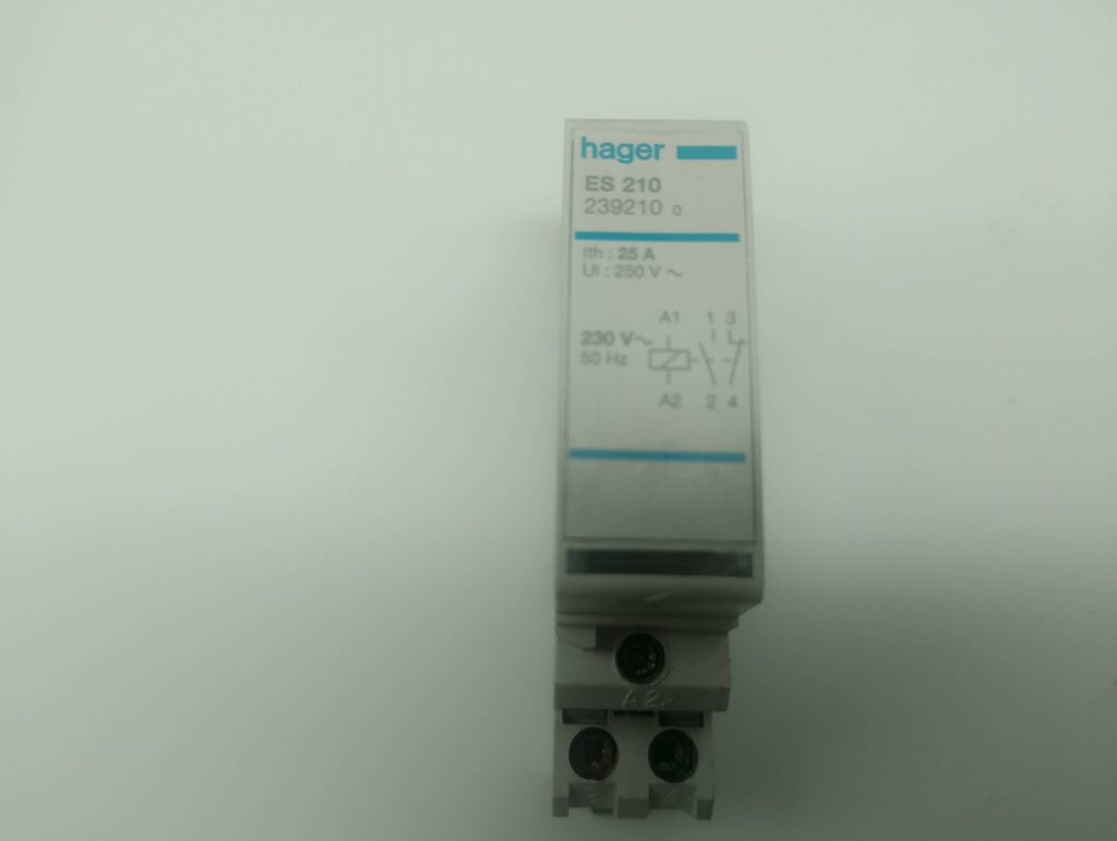 Hager ES 210 Installationsschütz Schütz Mit 1 Schließer + 1 Öffner 230V ...