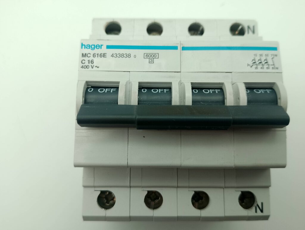 Hager MC 616E C16 3/N Sicherungsautomat 433838 0 - Michl's Onlineshop OG