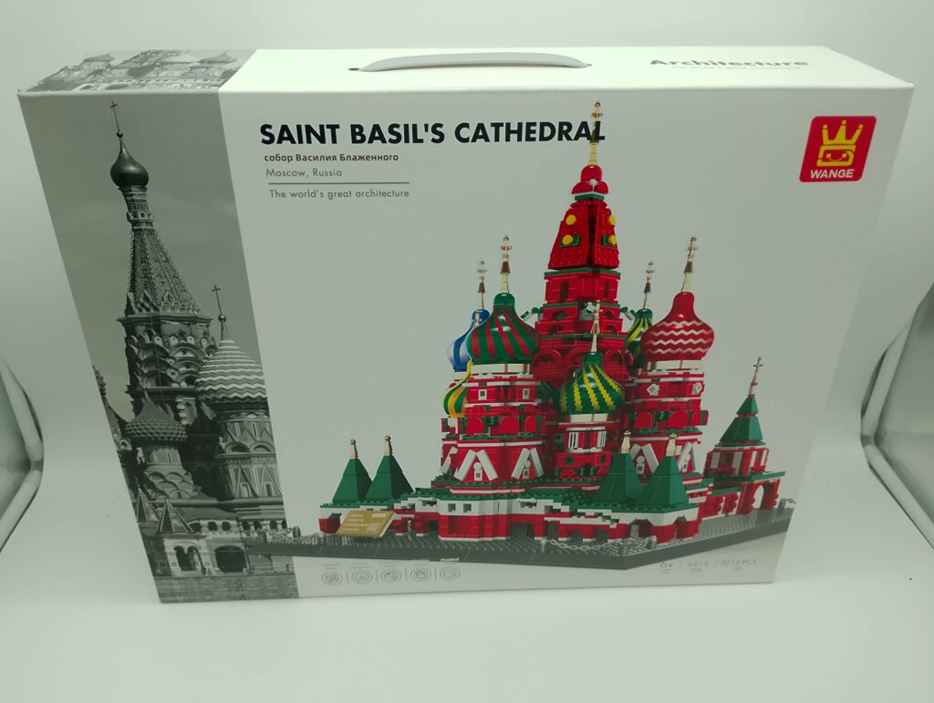 WANGE 6213 Die Saint Basils Kathedrale Modell Bausteine Spielzeug Set ...