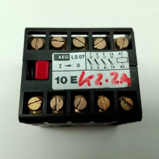 AEG 10E LS07 SH 04 Schütz 220V 50Hz/ 255V 60Hz - Michl's Onlineshop OG